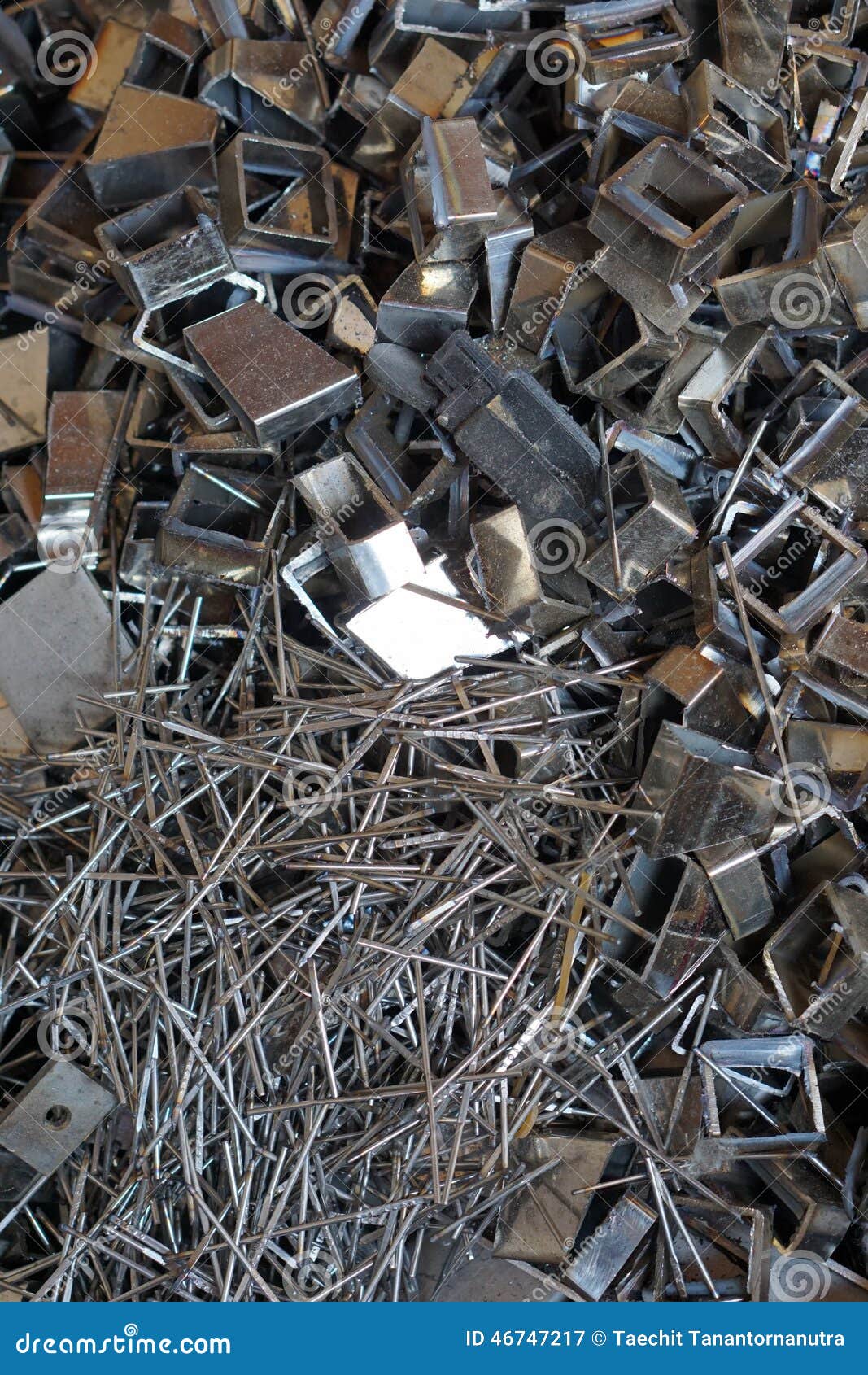 Stainless steel garbage stock image. Image of metal, round - 46747217