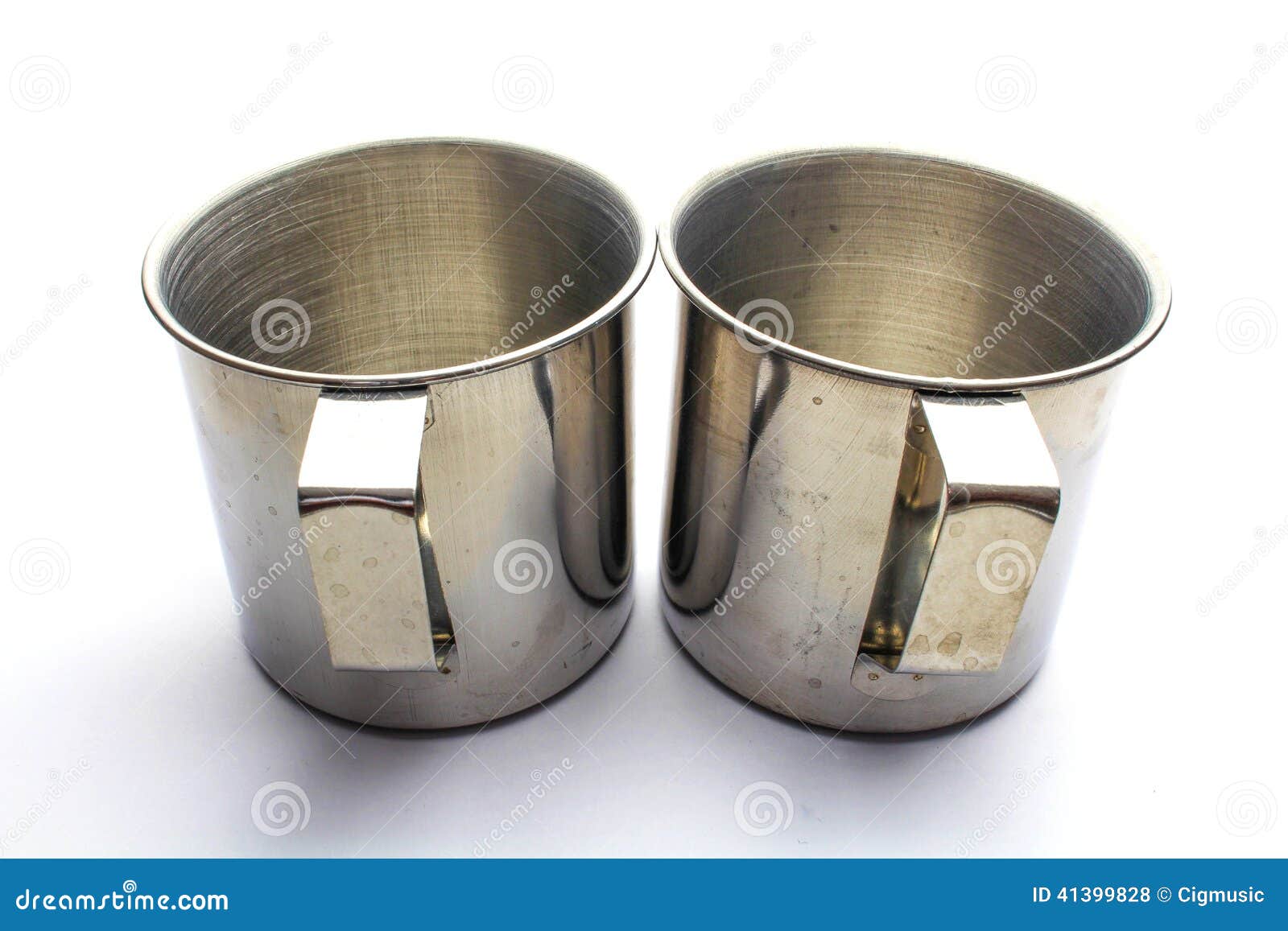 Stainless steel glass stock photo. Image of nonalcoholic - 41399828