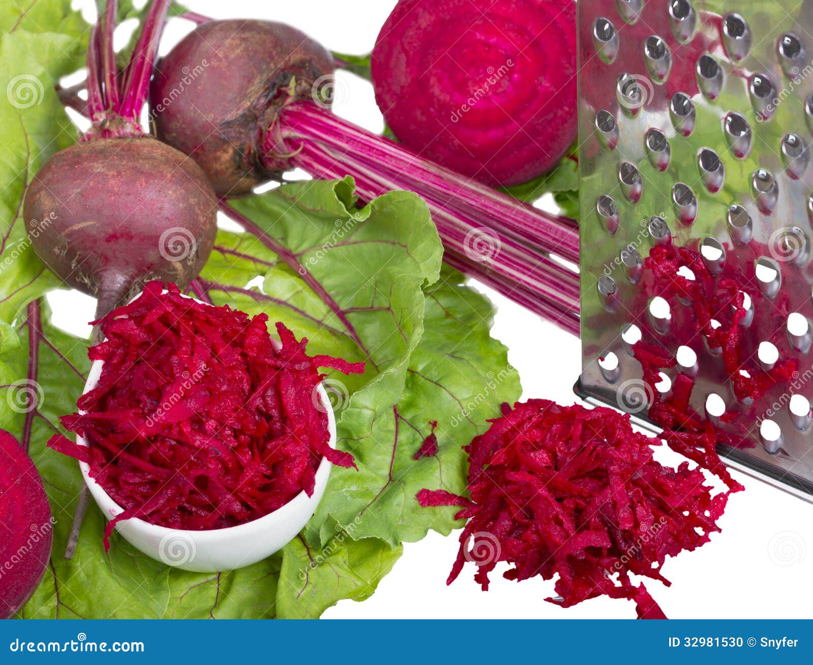 Stainless Steel Grater and Grated Beet. Stock Photo - Image of grater ...