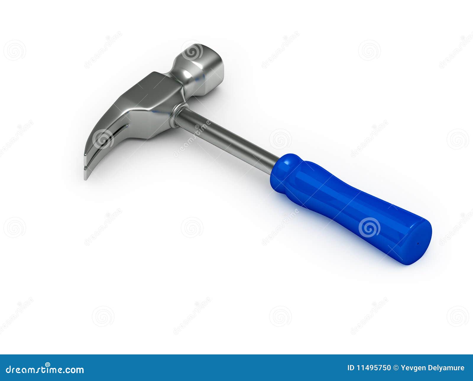 Steel Hammer, Forge Workshop. Cartoon Style Vector. Isolated On White ...
