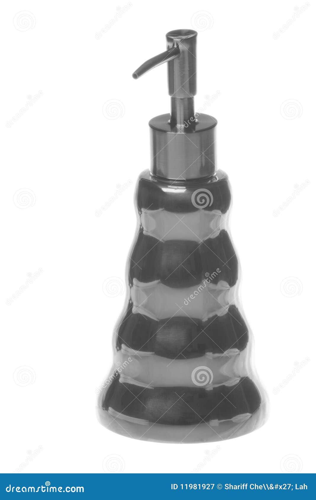 Stainless Steel Liquid Dispenser Isolated Stock Image - Image of ...