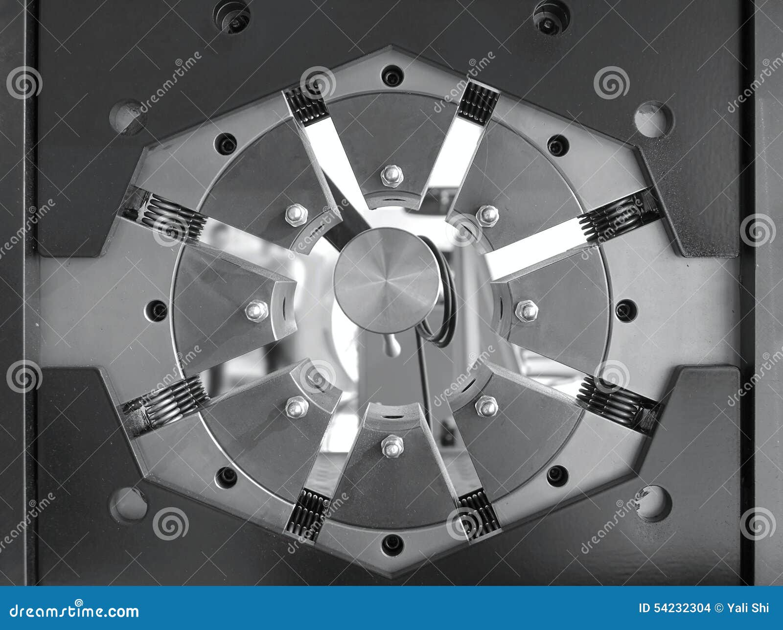 Stainless Steel Machine Element Stock Photo - Image of suspension ...