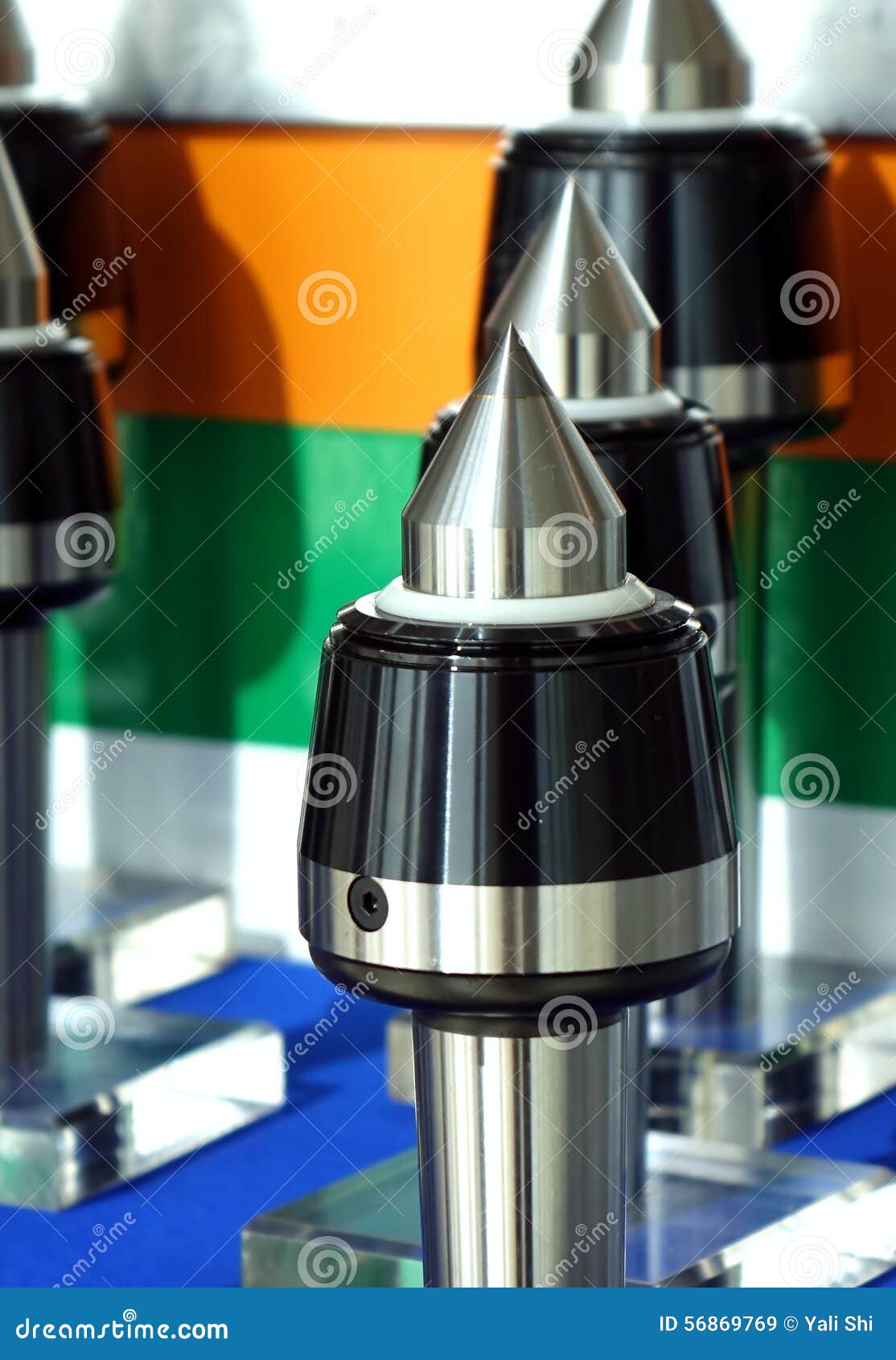 Stainless Steel Machine Tool Component Stock Image - Image of tool ...