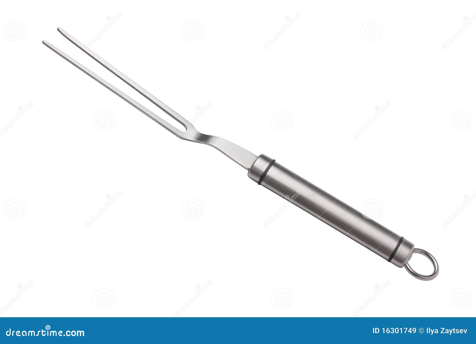 Stainless steel meat fork stock image. Image of stainless - 16301749