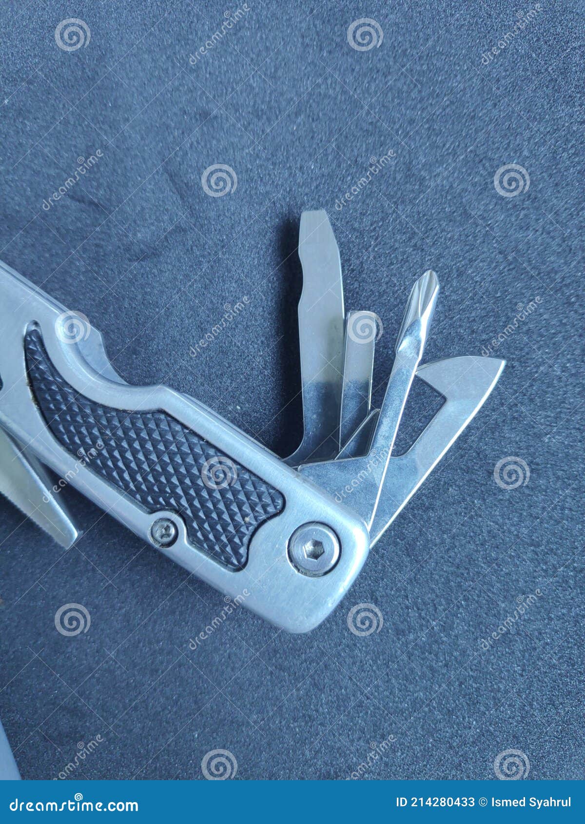Stainless Steel Multi Tools for daily Use Stock Image - Image of ...