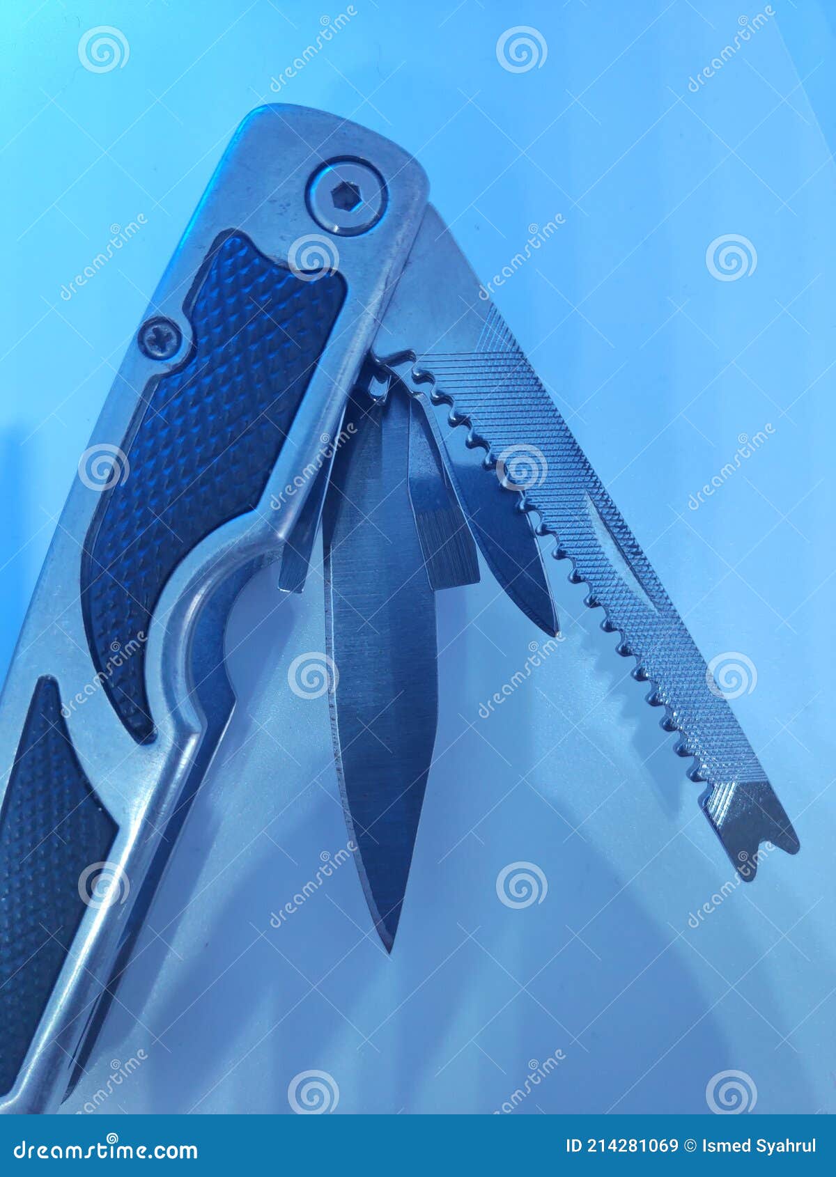 Stainless Steel Multi Tools for daily Use Stock Image - Image of ...