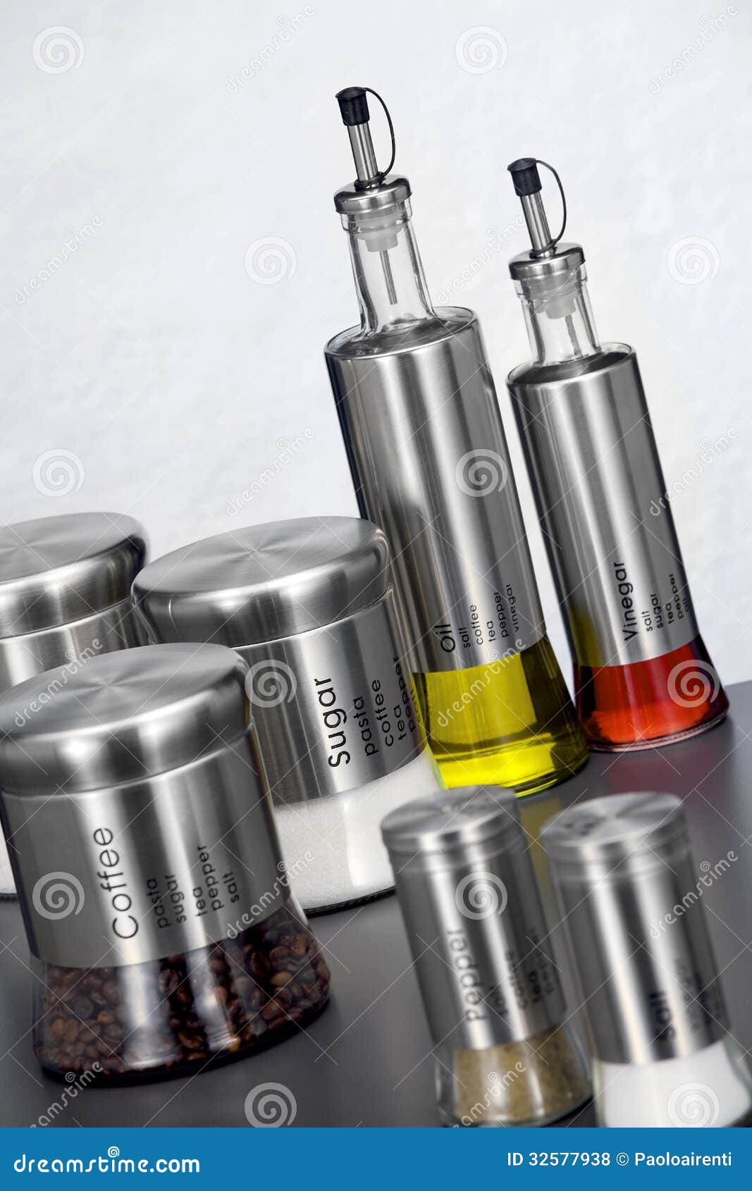 Stainless Steel Object for the Kitchen Stock Photo - Image of coffee ...