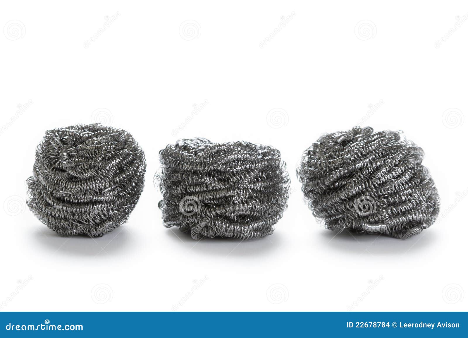 Stainless Steel Pan Scourers Stock Photo - Image of equipment ...