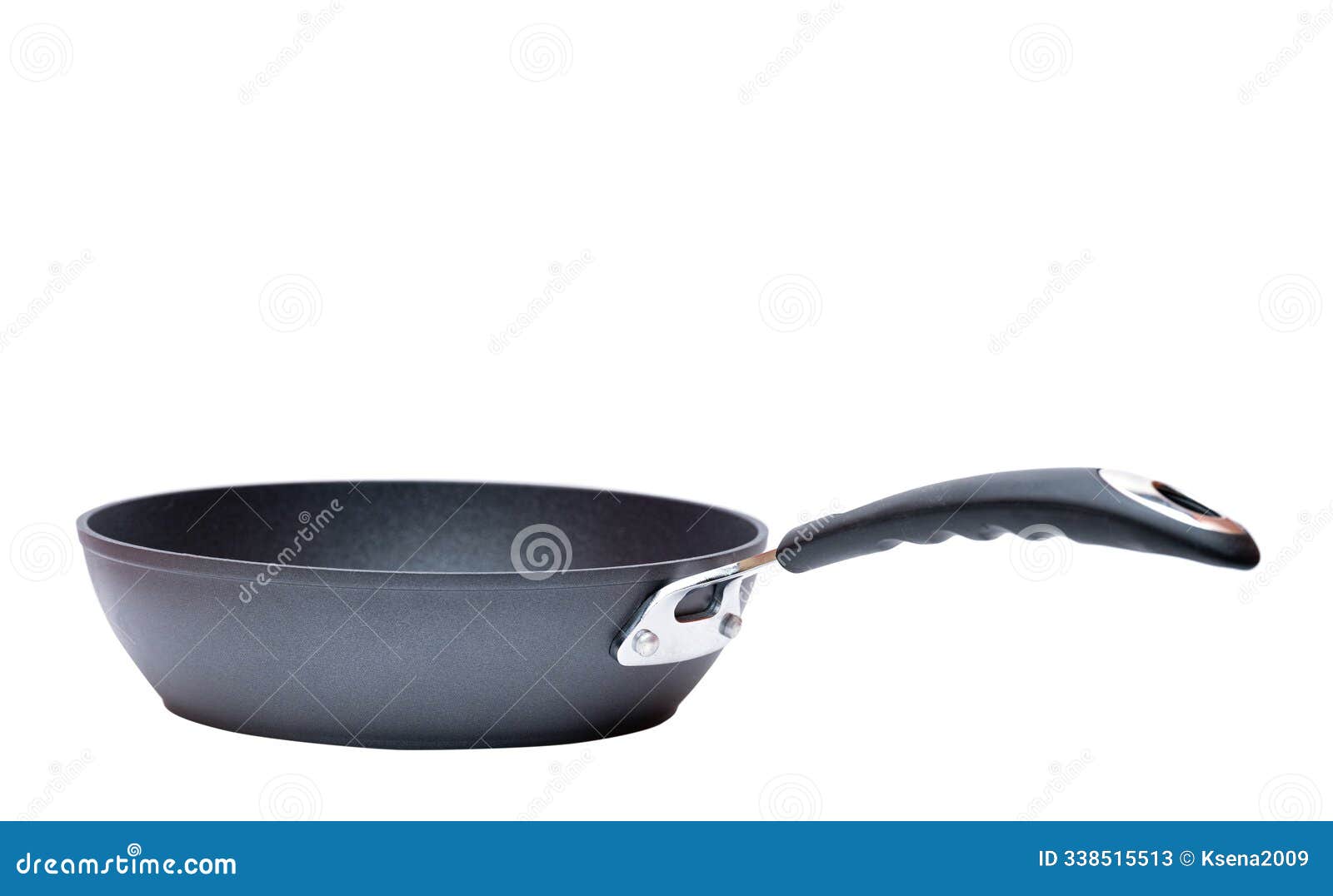 Stainless steel pan stock image. Image of utensil, aluminum - 338515513