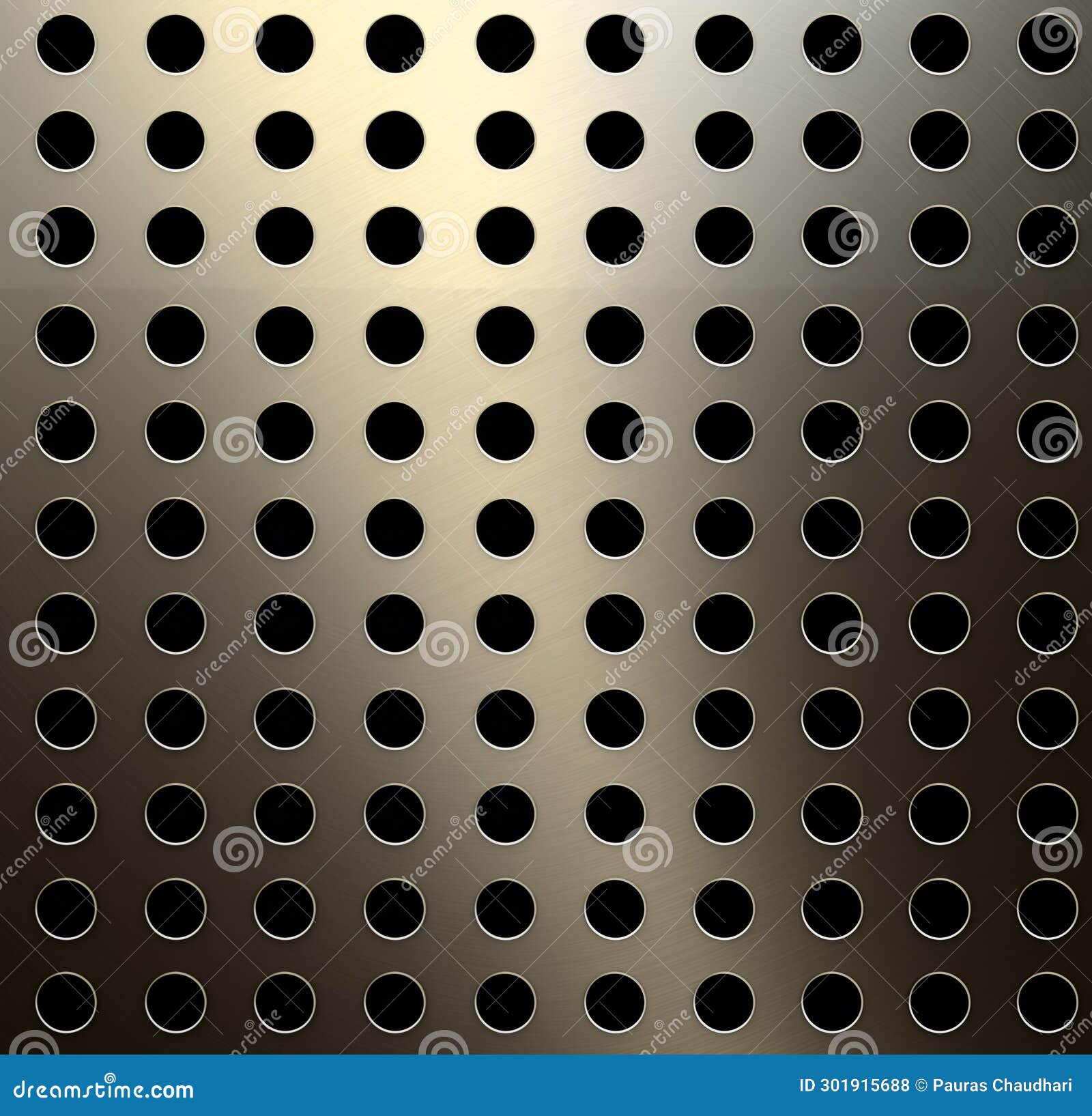 Stainless Steel Perforated Metal Texture Stock Illustration ...