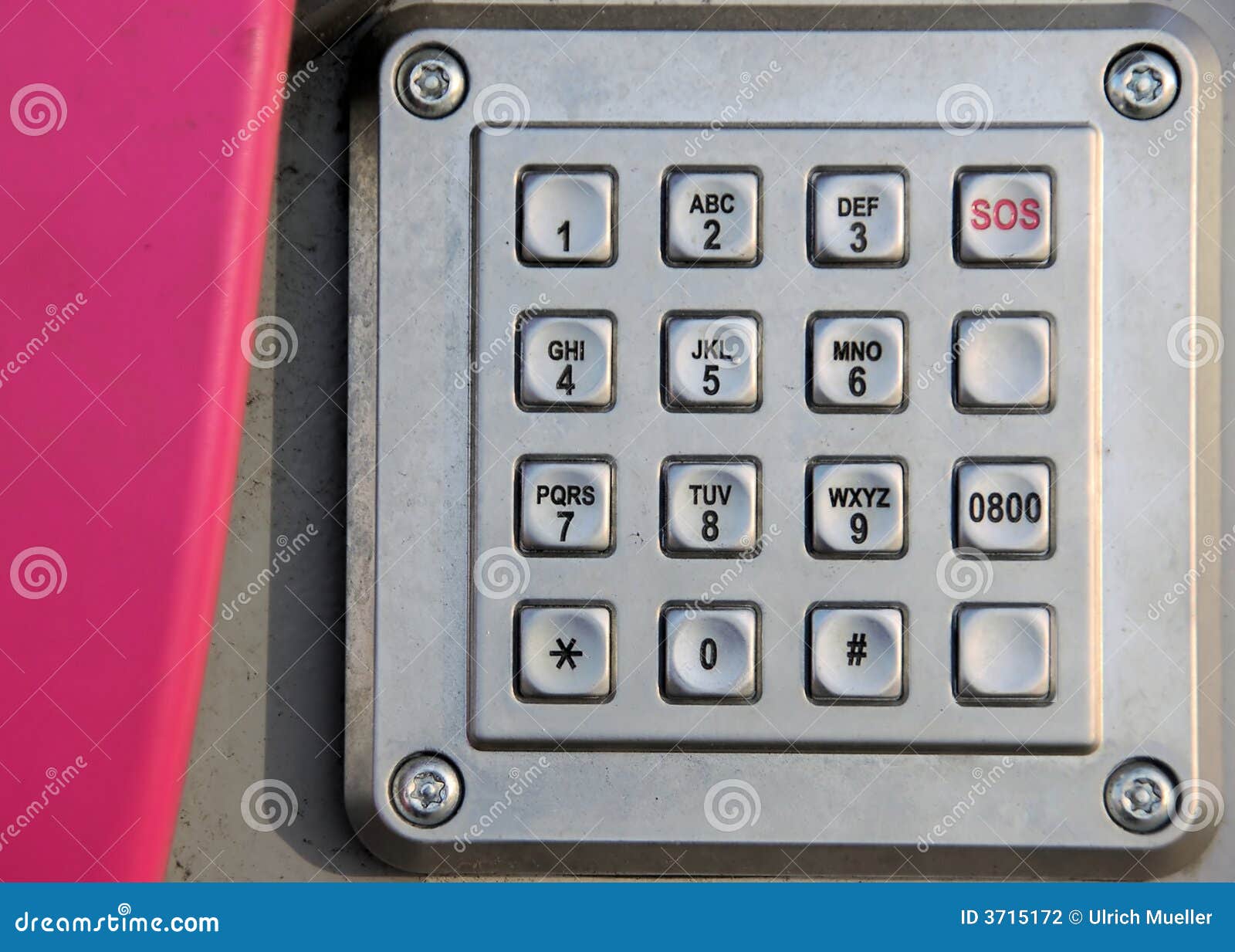Stainless Steel Phone Keypad Stock Photo - Image of steel, keypad: 3715172