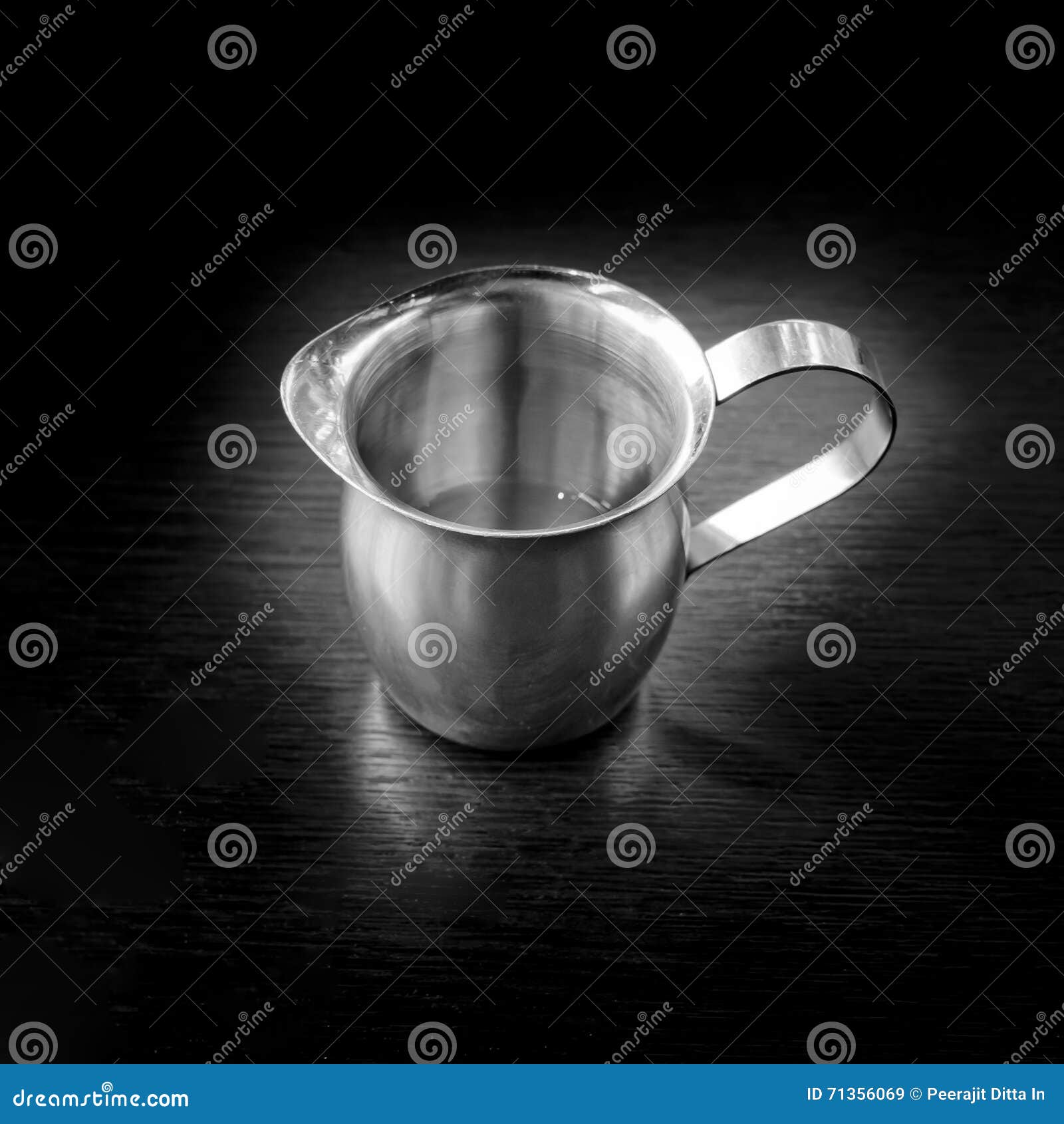 Stainless Steel Pitcher (Silver) Stock Image - Image of white, pitcher ...