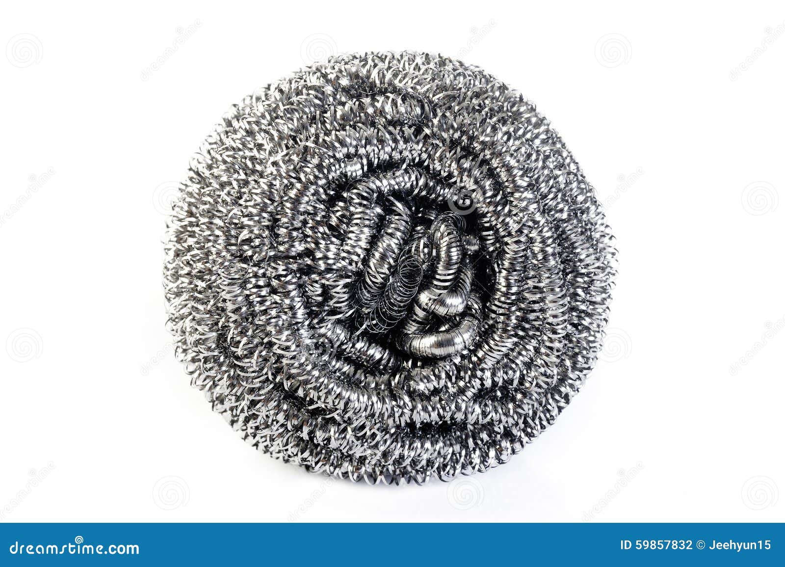 Stainless steel scourer stock photo. Image of kitchenware - 59857832