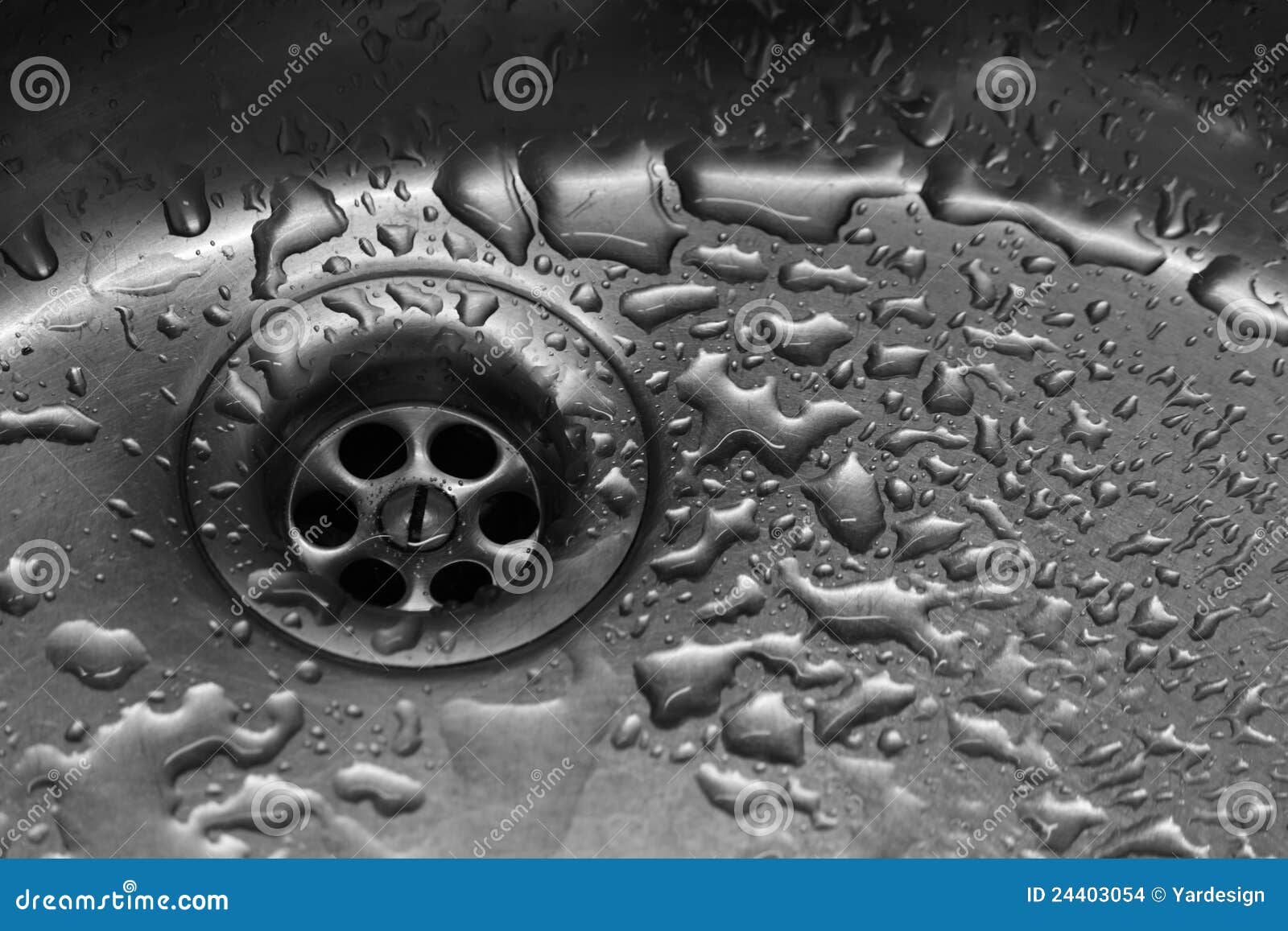 Stainless Steel Sink Texture Stock Photo - Image of pattern, full: 24403054
