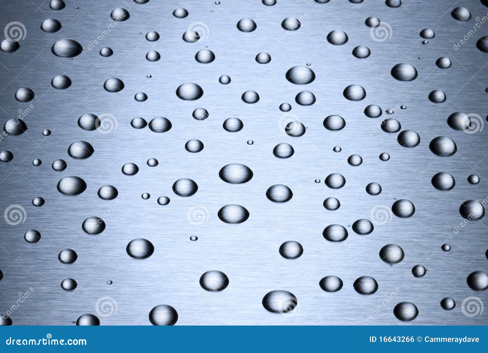 Stainless Steel Water Drops Background Stock Photo - Image of stainless ...
