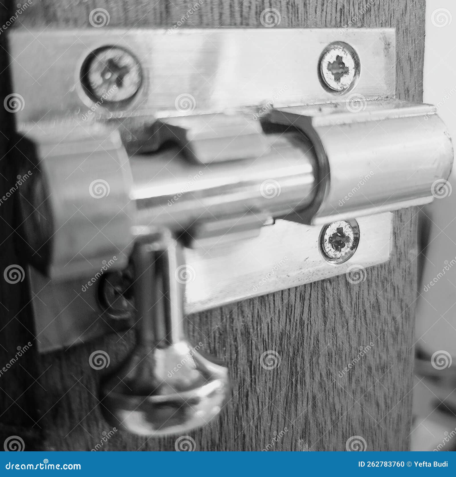 Stainless Steel Window Slot with Nut Stock Photo - Image of bumper ...