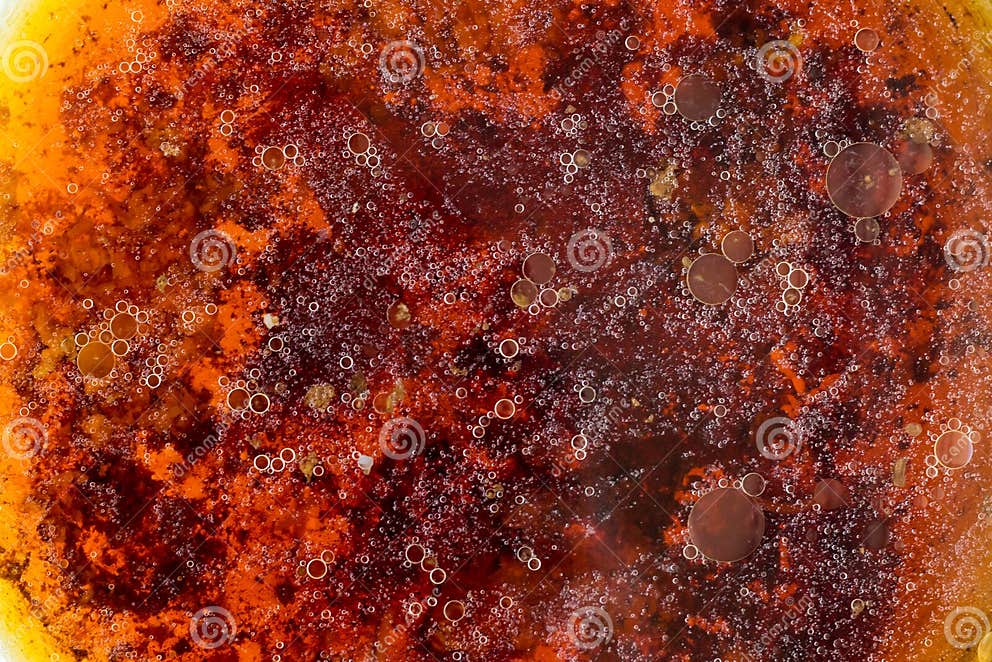 Stains of Fat on the Surface of Water Abstraction. Creative Rough ...