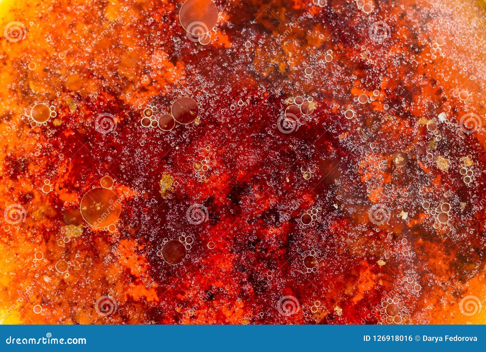 Stains of Fat on the Surface of Water Abstraction. Creative Rough ...