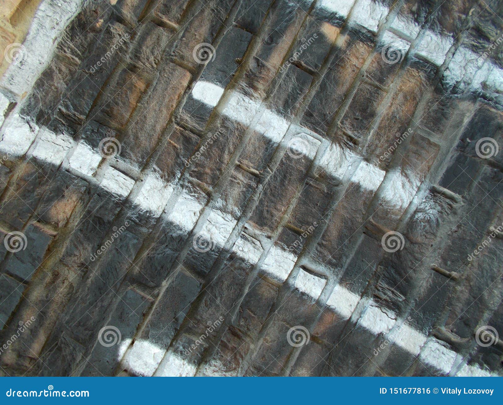 Stains and Lines of Paint on the Wall Stock Photo - Image of textured ...