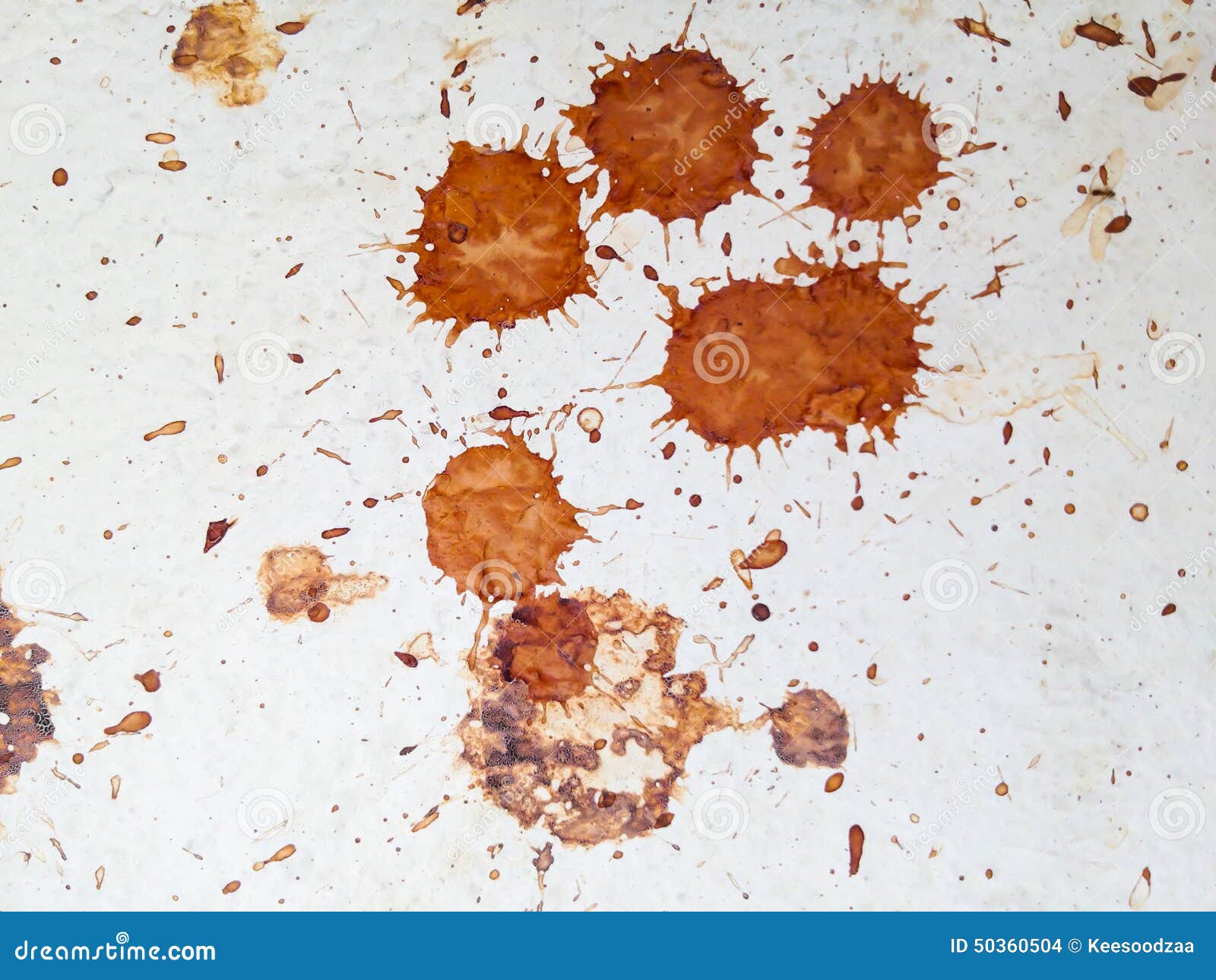 Stains on wall stock photo. Image of rust, rusty, metallic - 50360504