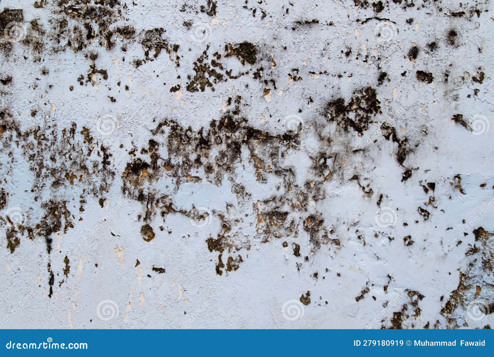 Stains on the Walls Caused by Rainwater Stock Image - Image of snow ...