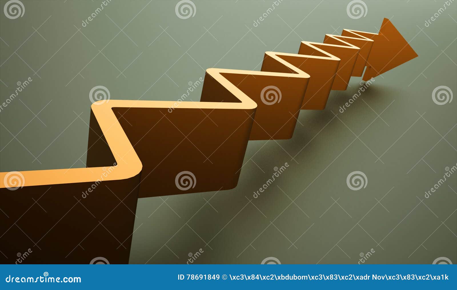 Stair Arrow Infographic Timeline Template Background Vector ...