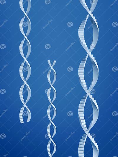 Stair of dna structure stock illustration. Illustration of organic ...