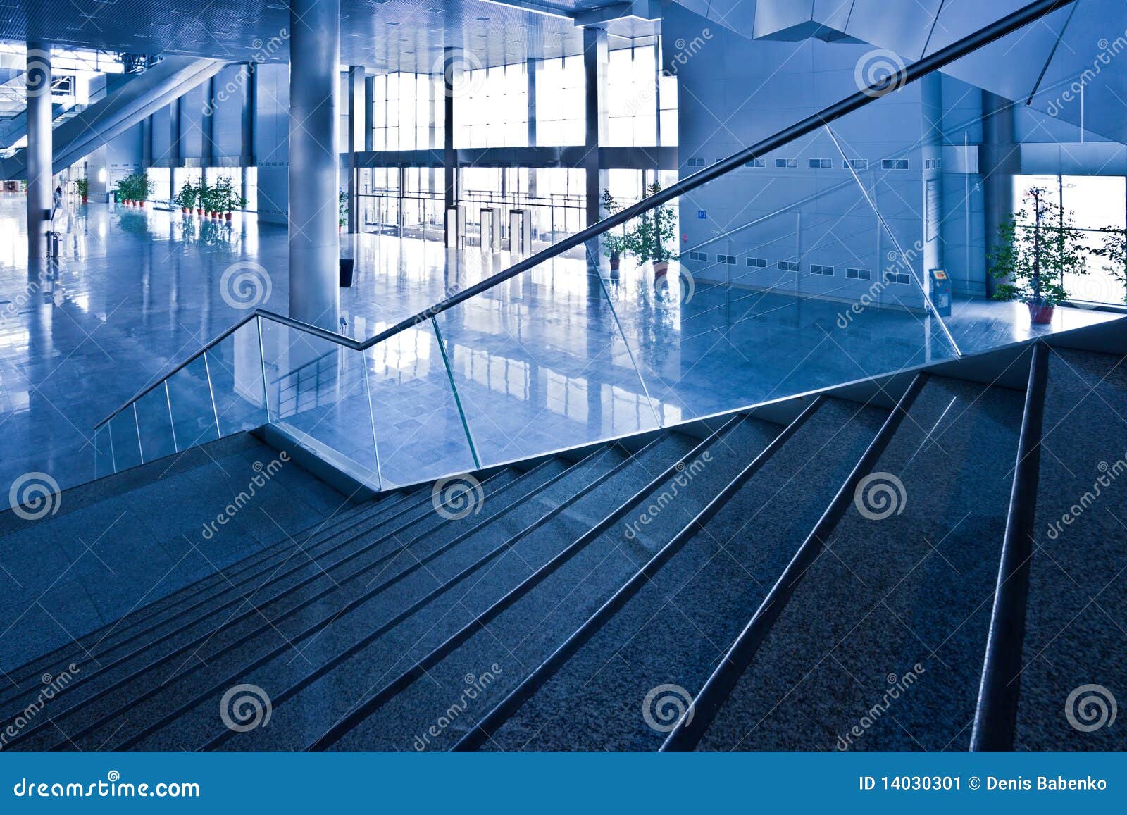 Stair in office centre stock image. Image of angle, house - 14030301