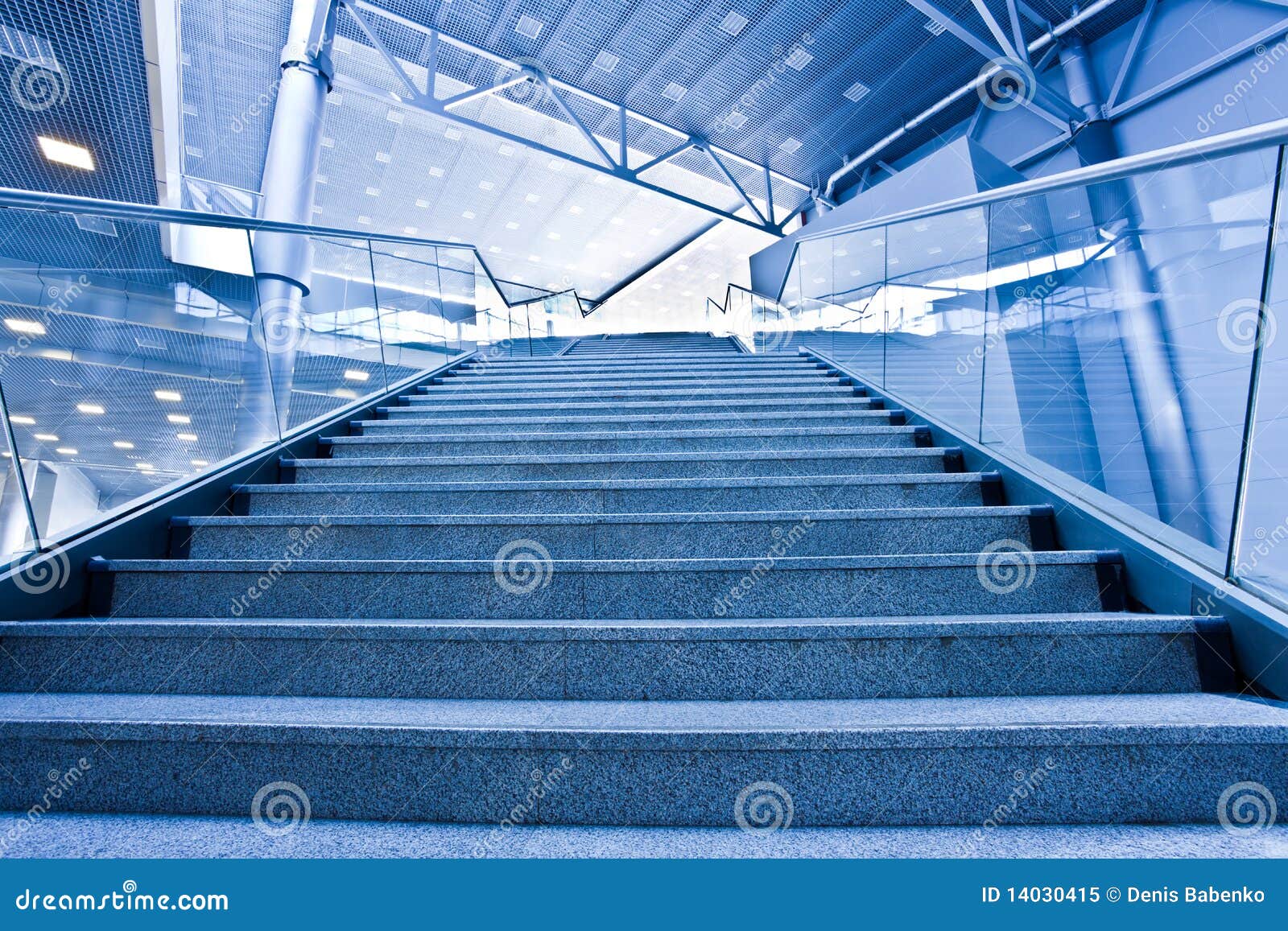 Stair in office centre stock image. Image of built, protection - 14030415