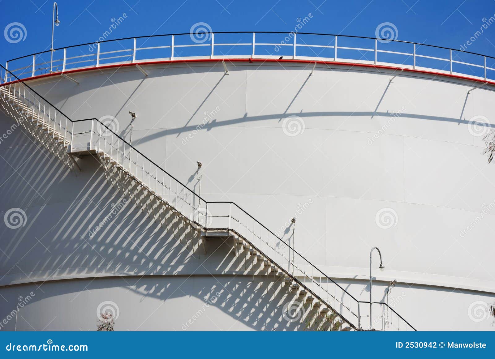 Stair at oil tank stock photo. Image of steps, shadow - 2530942