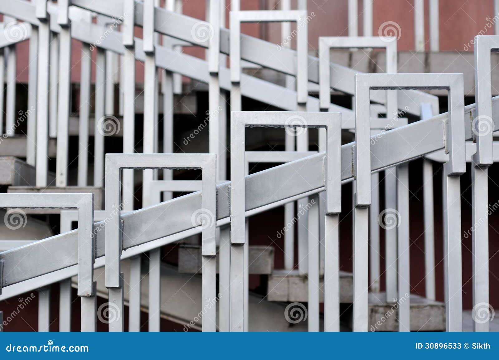 Stair Railing (Handrail) stock image. Image of architecture - 30896533