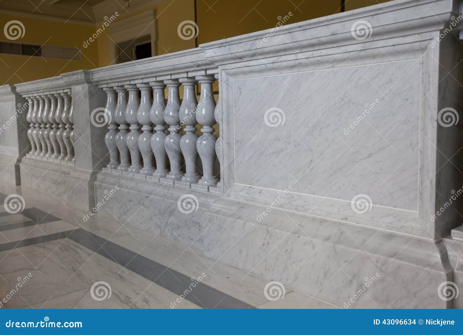 Stair Railings Made of Marble Stock Photo - Image of luxurious, texture ...