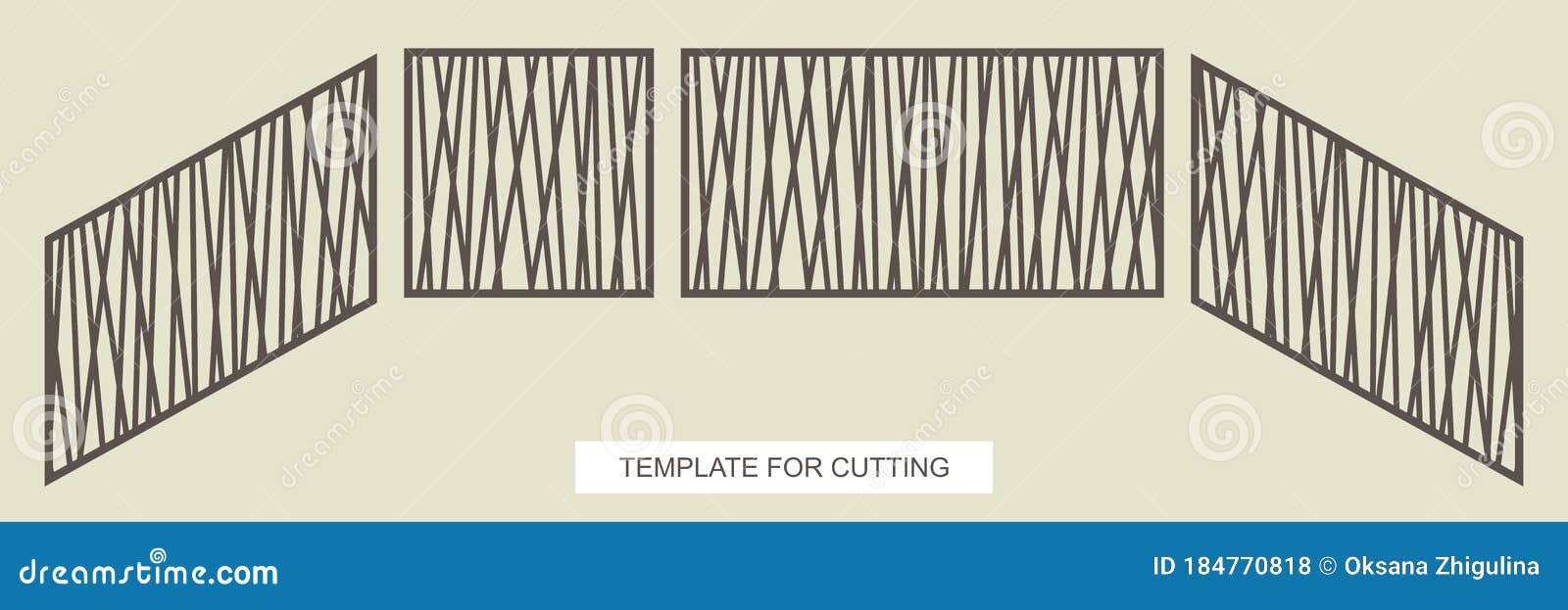 Stair Railings - Square, Rectangular and Diagonal Top To Bottom. Stock ...