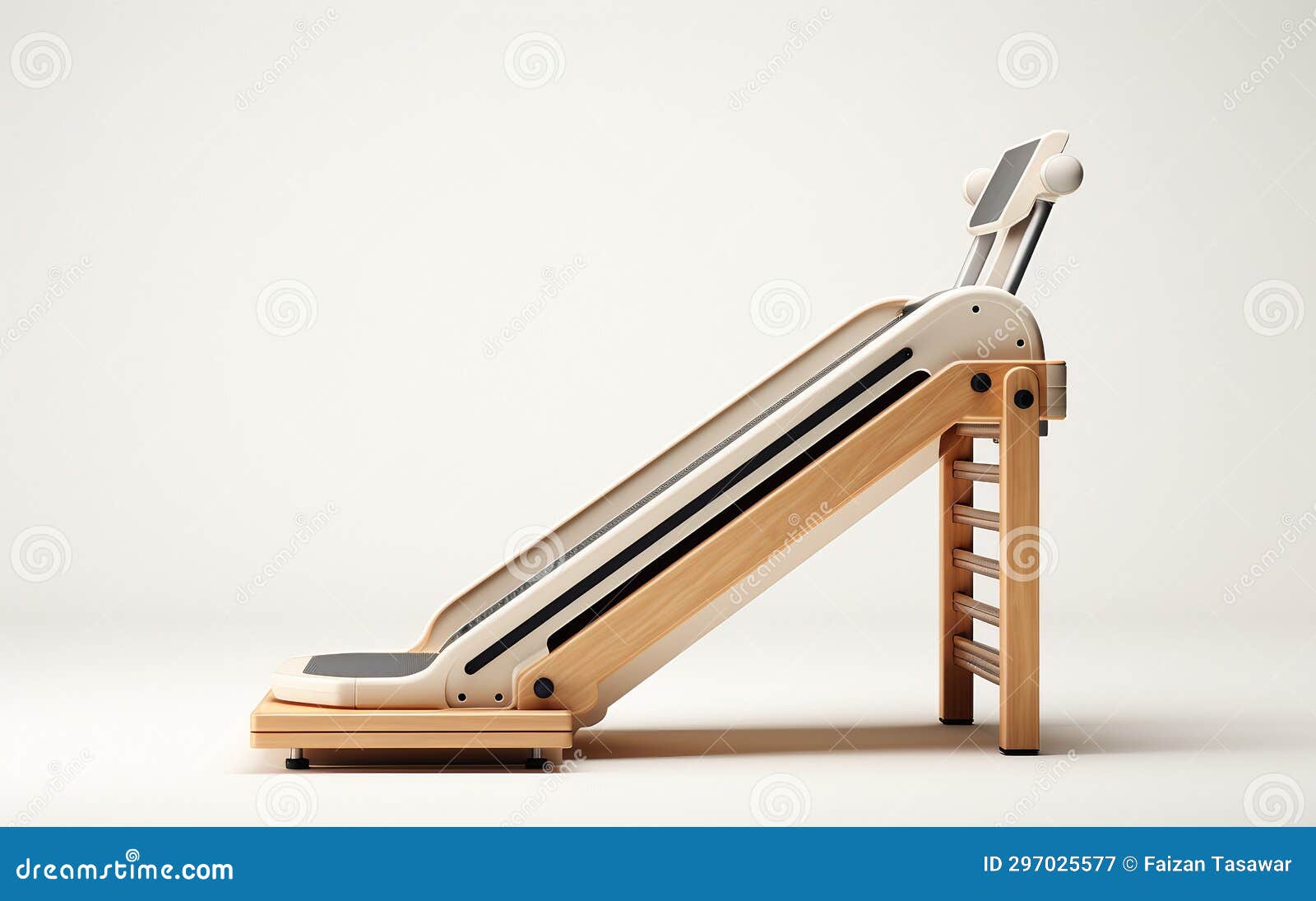 Stair Stepper on Clear Background -Generative Ai Stock Illustration ...