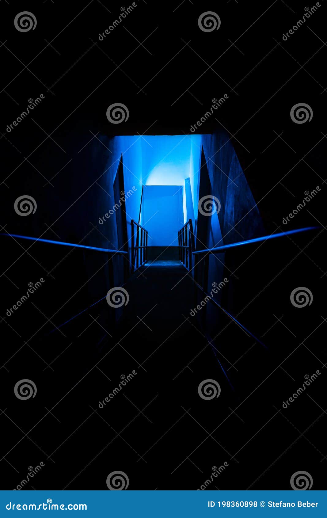 Stair steps to the light stock photo. Image of ladder - 198360898