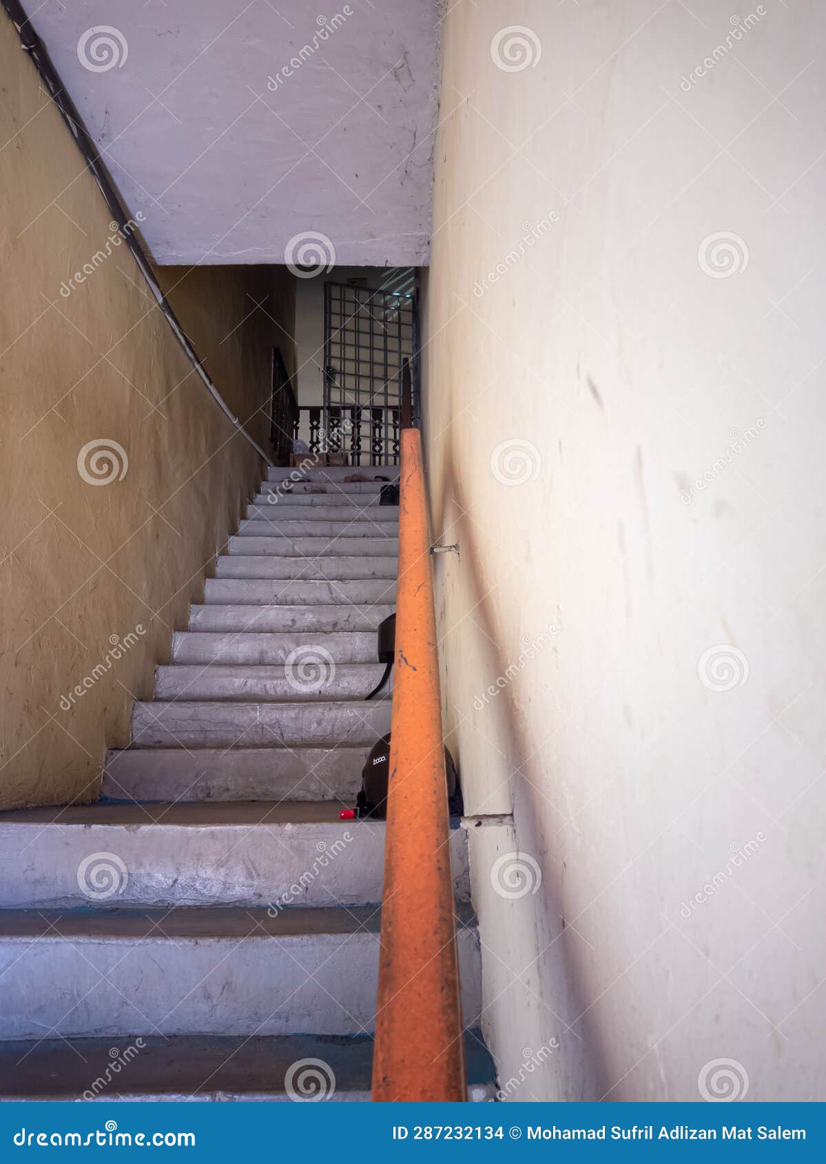 Stair Structure of the Interior of the Building. Stock Photo - Image of ...