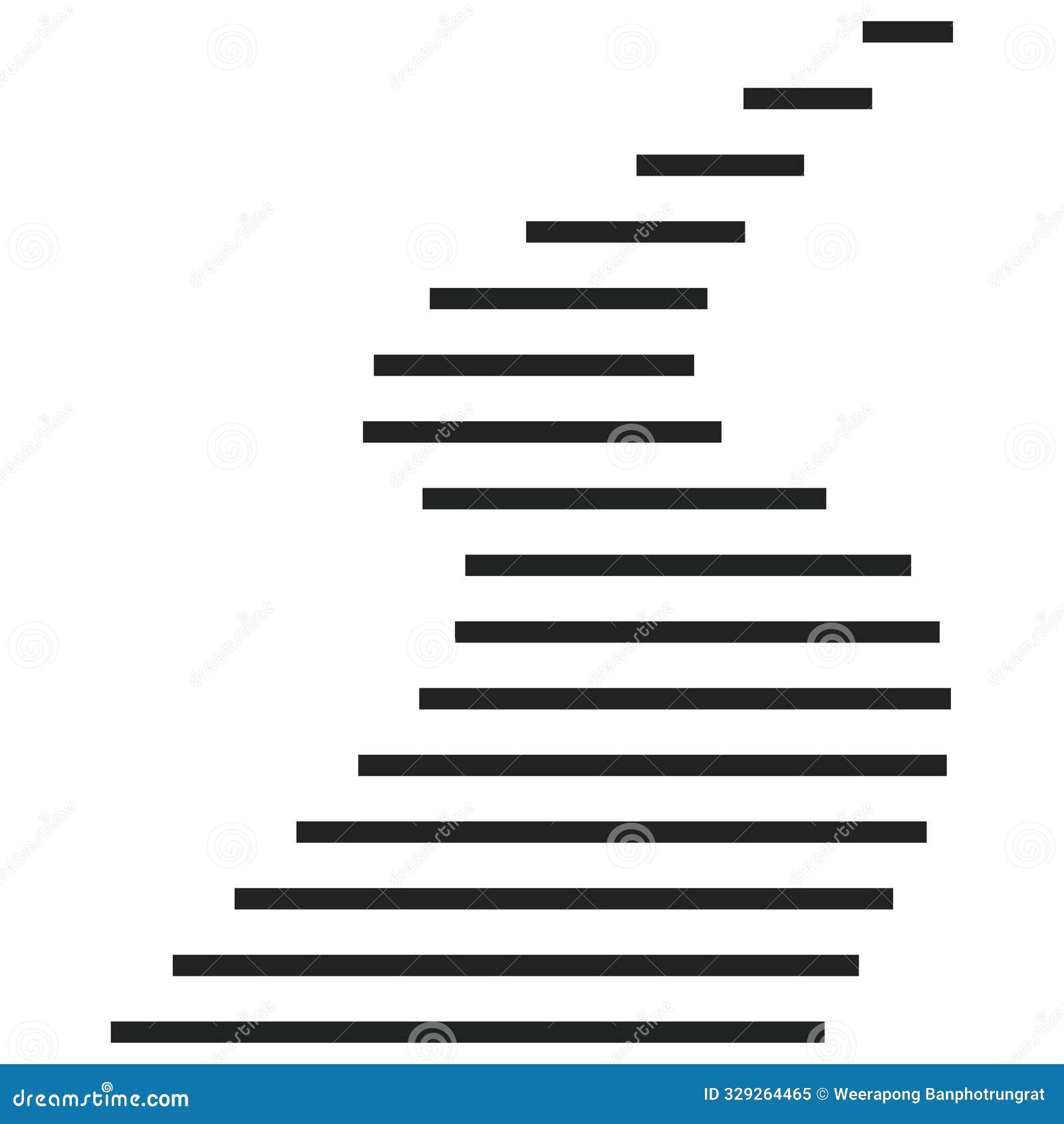 Stairway Symbol To Reach Achievement. Staircase Vector Icon Stock ...