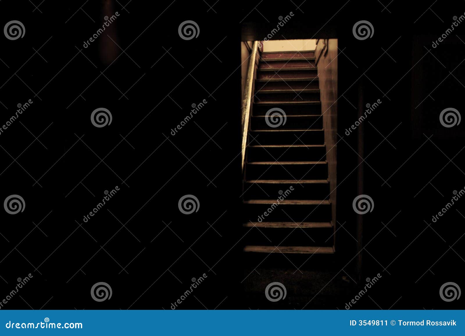 Eerie Descending Stairs Royalty-Free Stock Photo | CartoonDealer.com ...
