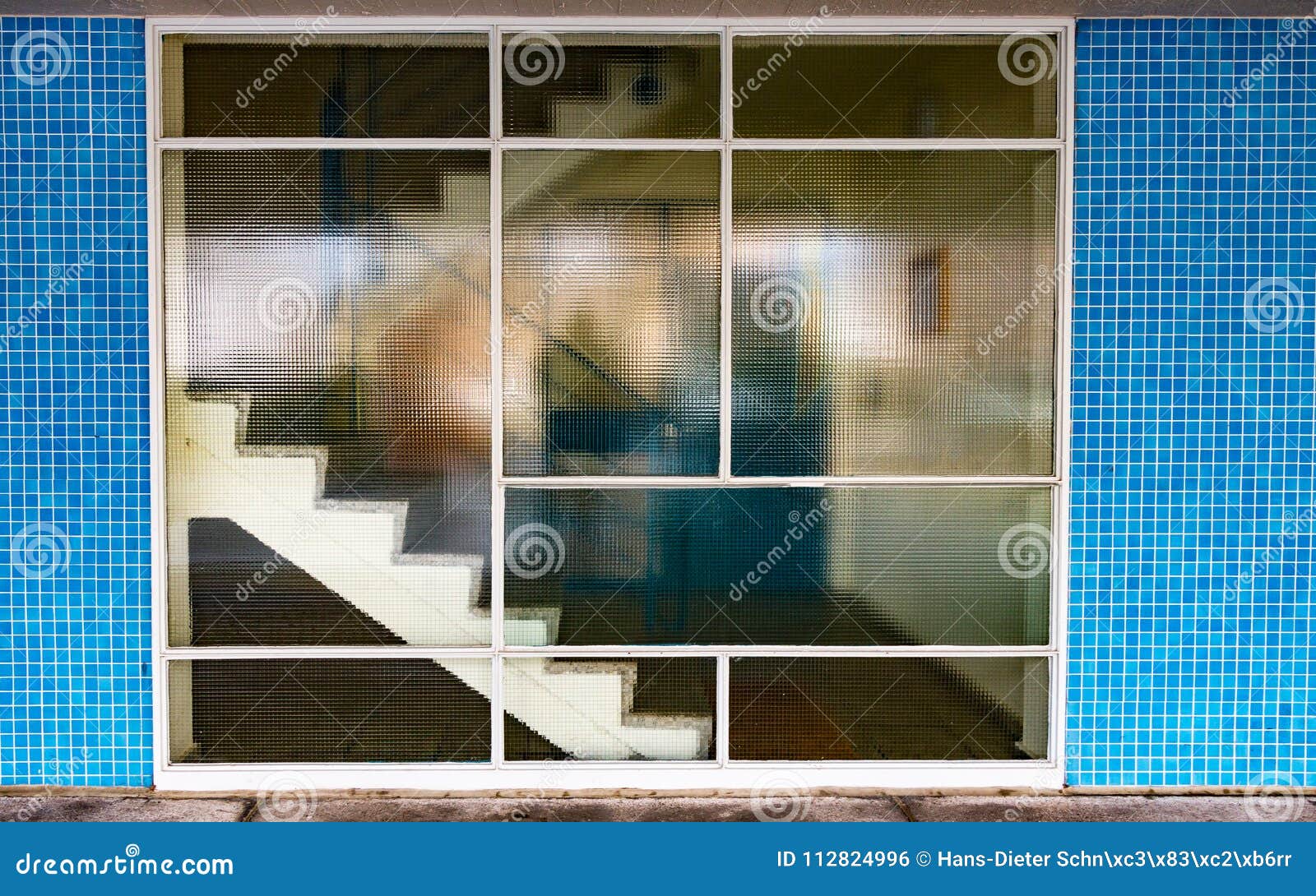 Staircase behind Glass stock photo. Image of staircase - 112824996