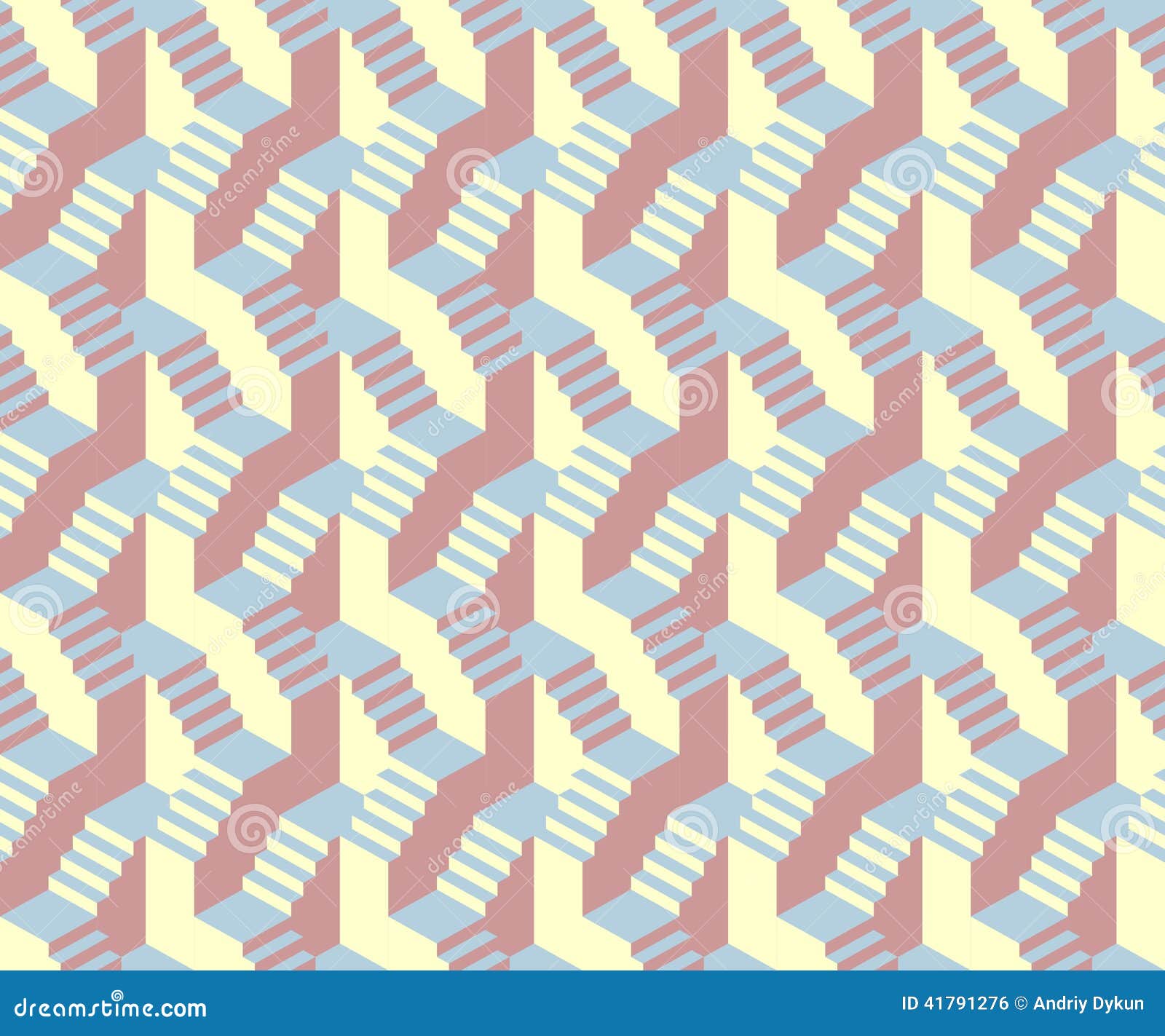 Staircase cube pattern stock vector. Illustration of success - 41791276