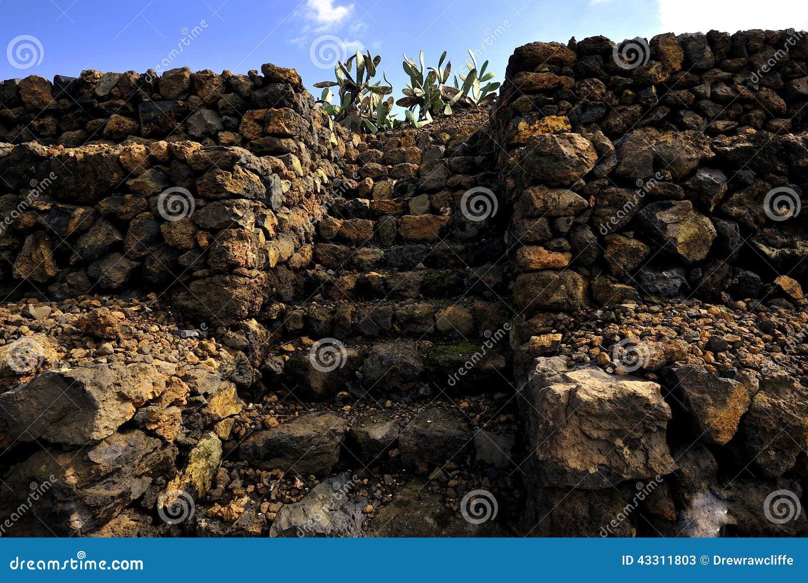 Staircase stock image. Image of stairs, hillside, gardens - 43311803