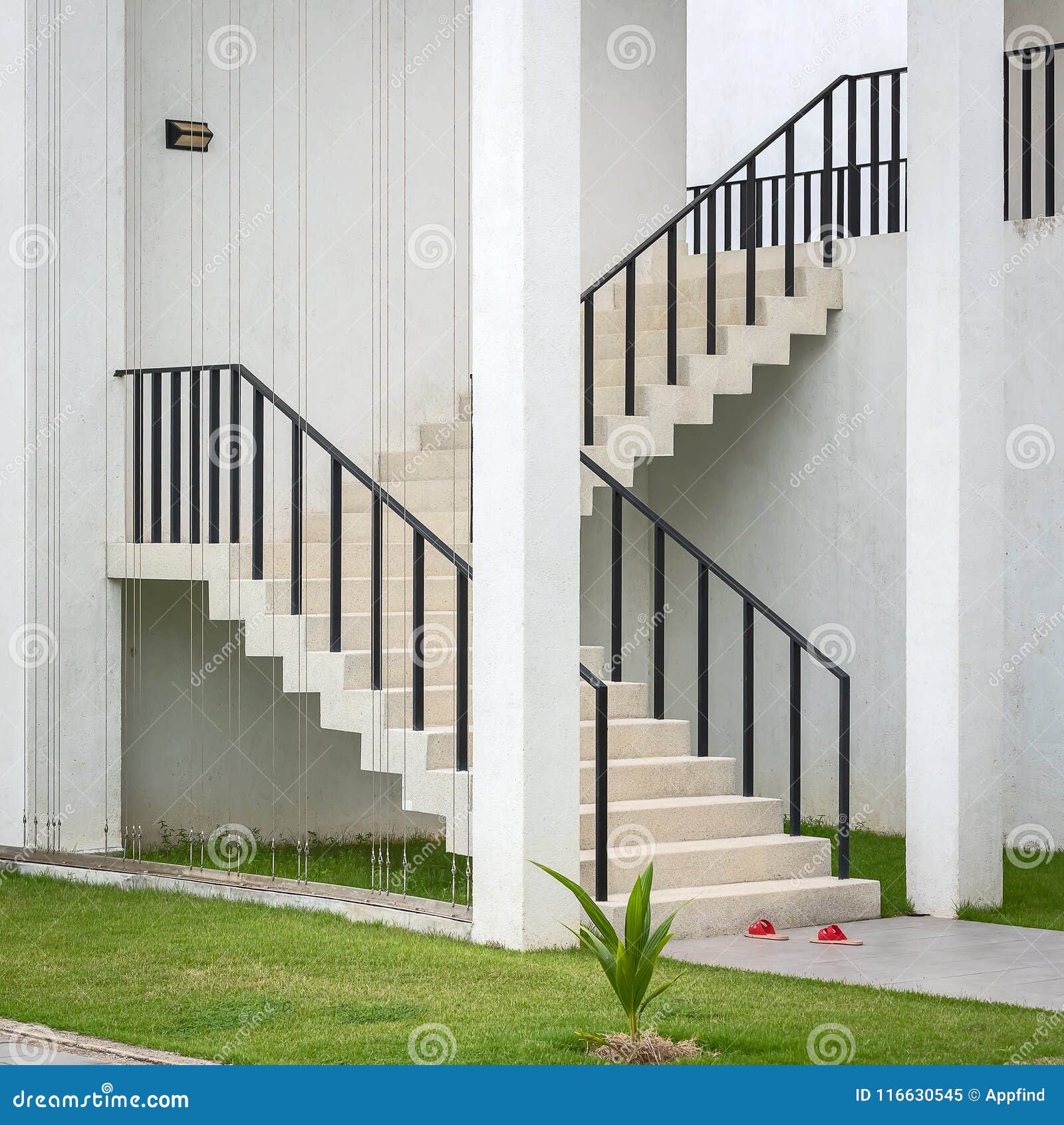 Staircase going up. stock image. Image of steps, climbing - 116630545
