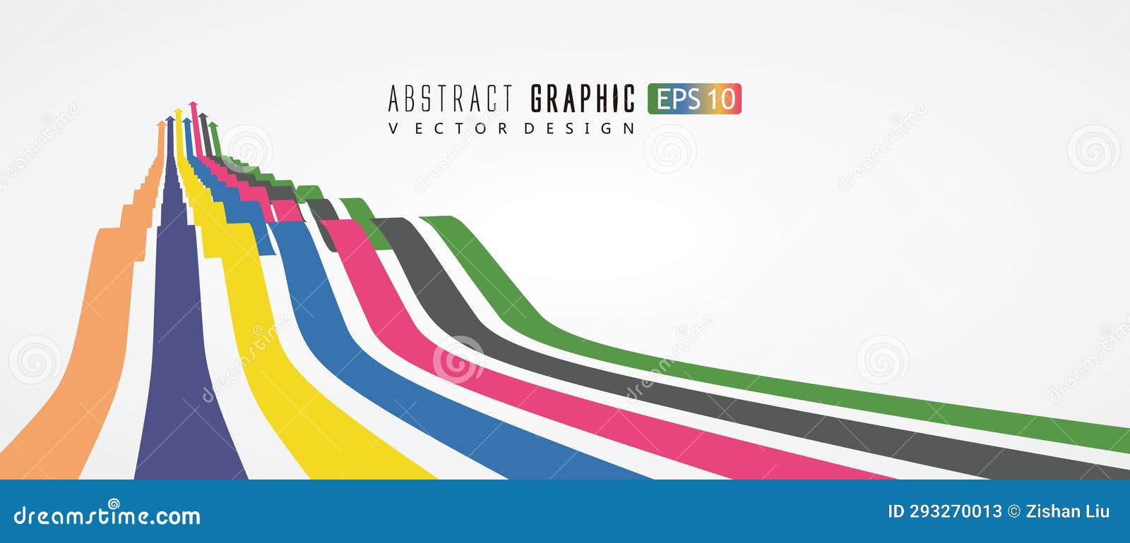 Staircase Graphic Design Symbolizing Development and Progress Stock ...