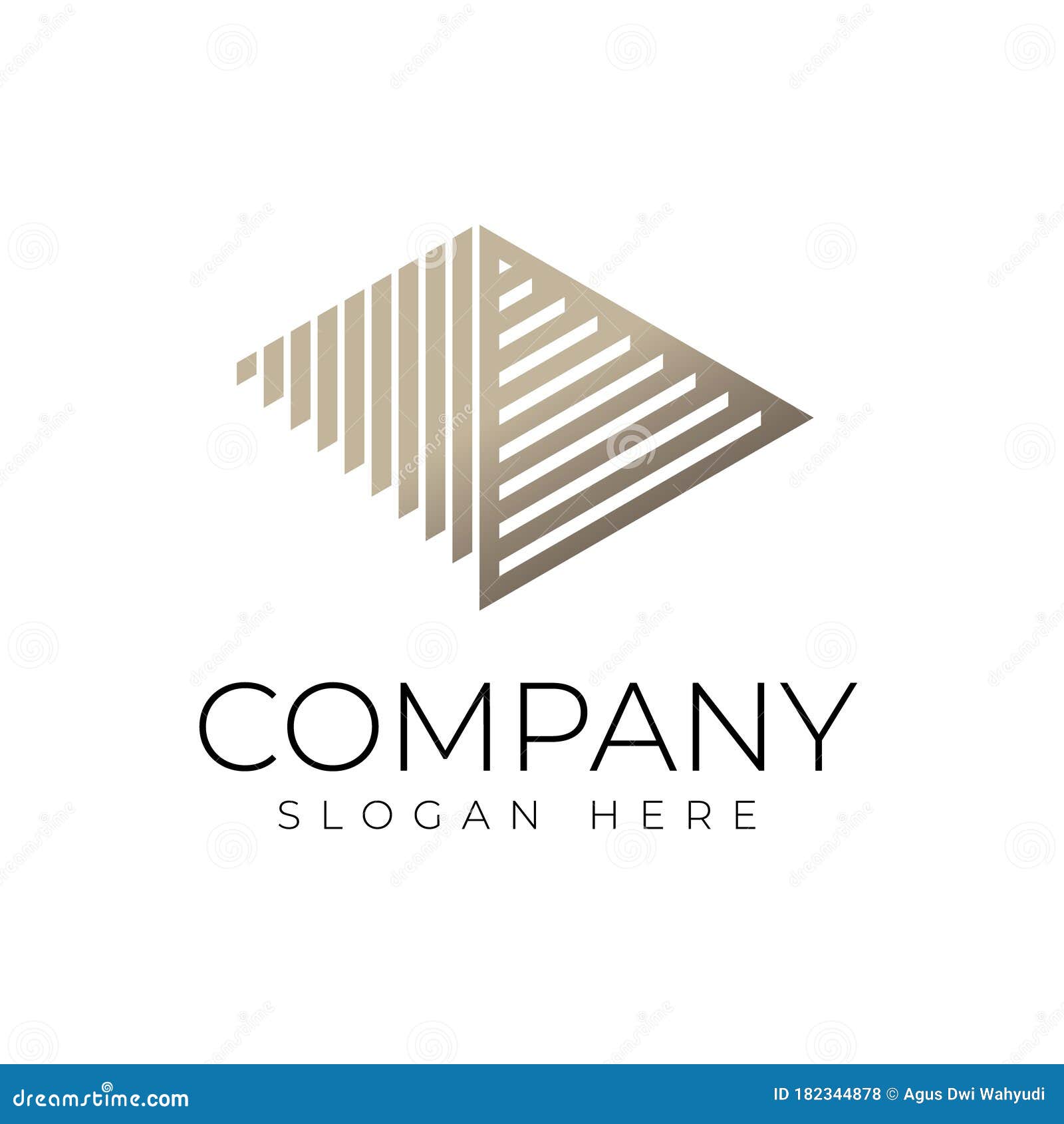 Staircase Logo Design Lineart Inspiration Vector Illustration ...