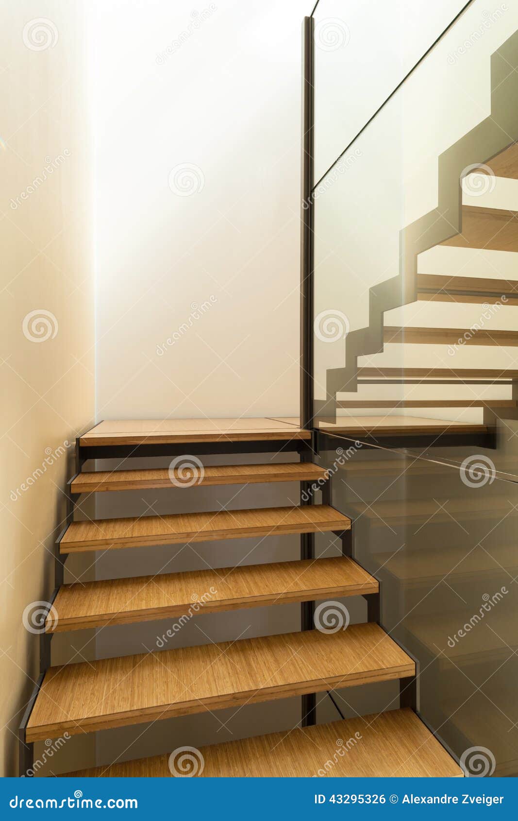 Staircase of a Modern House Stock Photo - Image of house, inside: 43295326