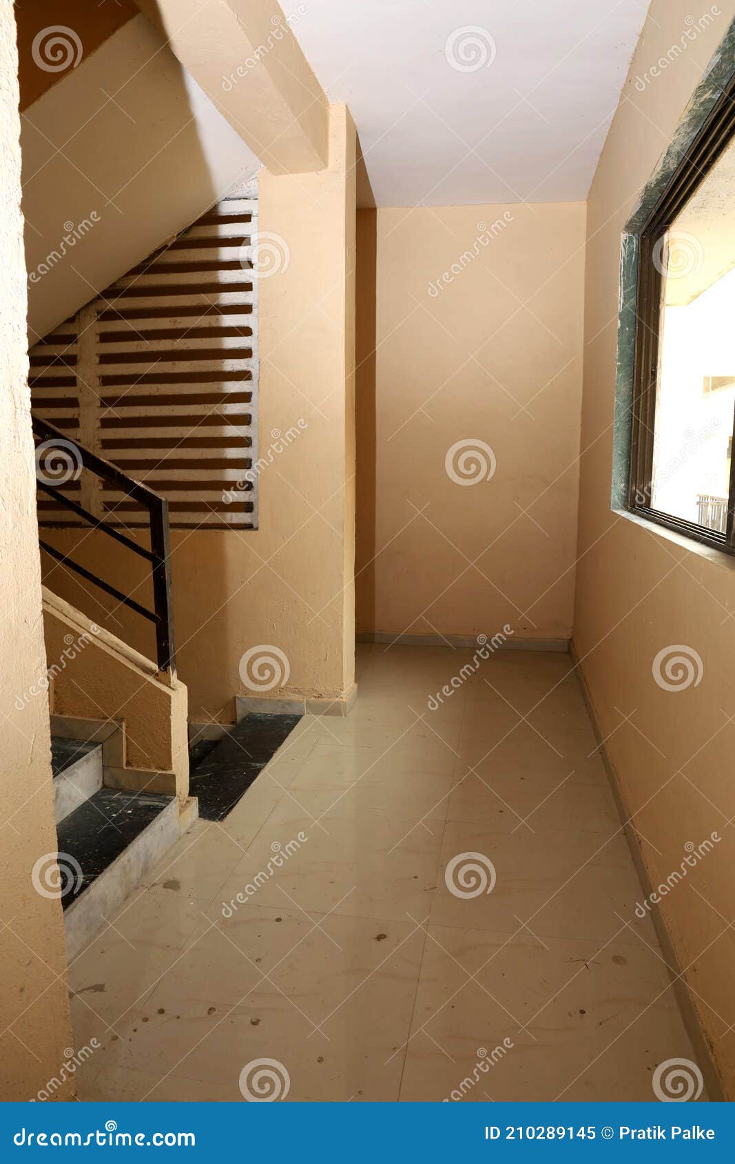 The Staircase of a Ready To Stay Building Stock Image - Image of stay ...