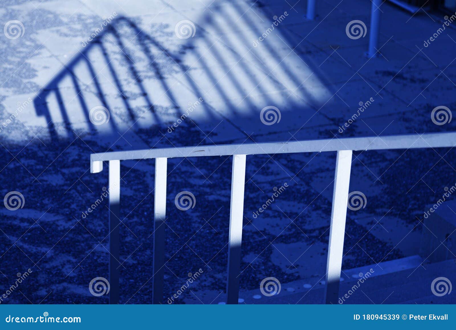 Staircase, Stairs and Shade in Cold Spring Light Stock Image - Image of ...