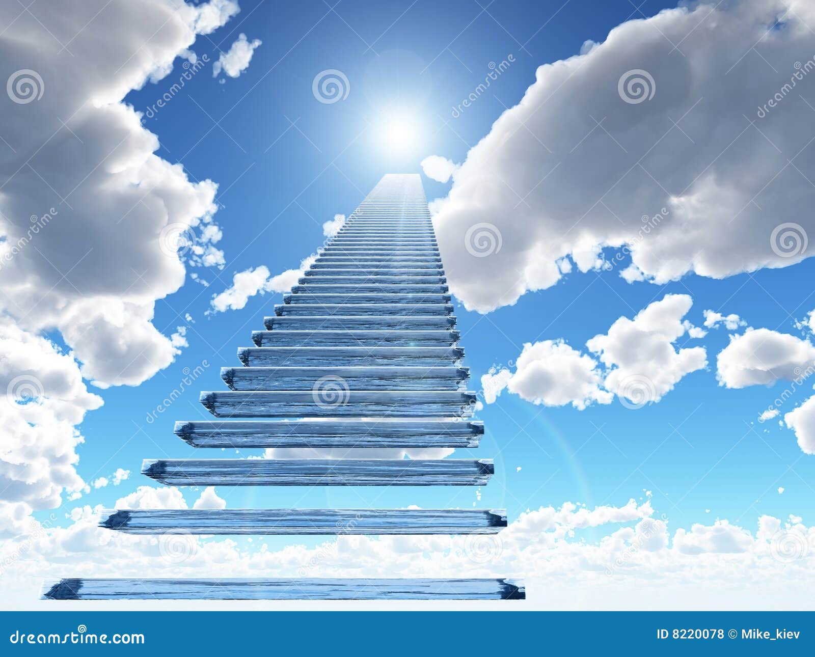 Staircase To Heaven Royalty-Free Stock Image | CartoonDealer.com #2127100