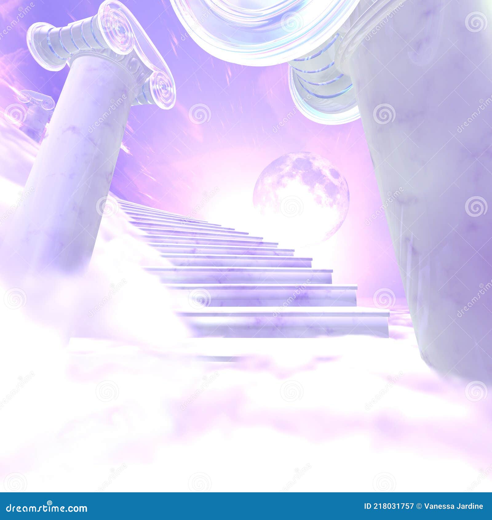 Staircase To Heaven Royalty-Free Stock Image | CartoonDealer.com #2127100