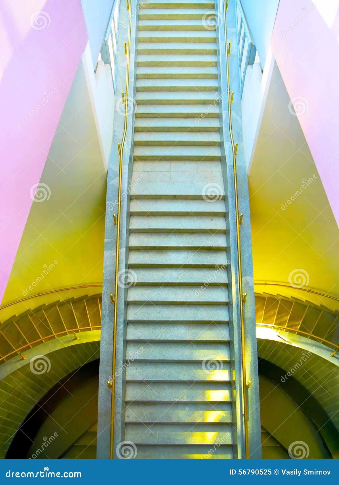 Staircase stock image. Image of construction, stairway - 56790525
